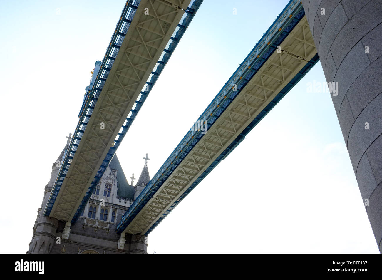 Tower Bridge, London. The Victorian gothic landmark is also a ...