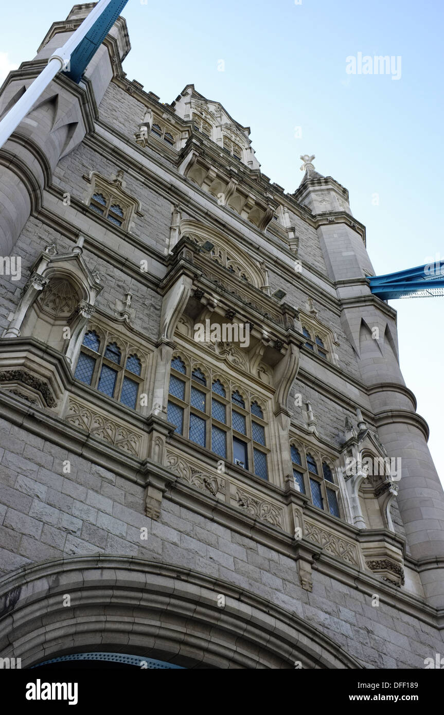 Tower Bridge, London. The Victorian gothic landmark is also a ...