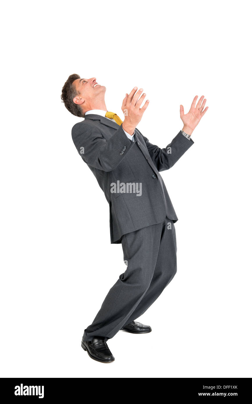 Male businessman stress Cut Out Stock Images & Pictures - Alamy