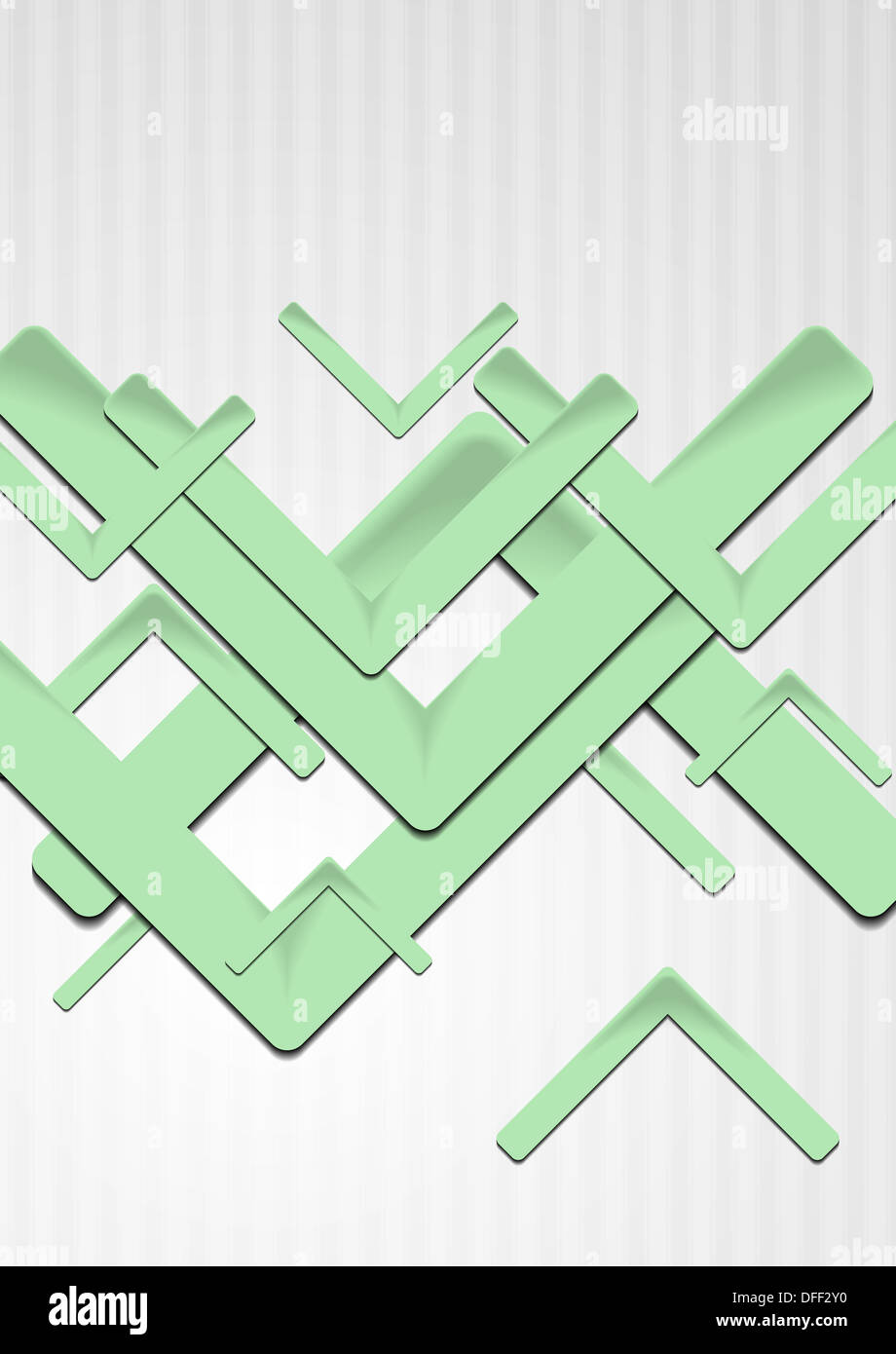 Abstract technology design with green shapes. Vector background eps 10 ...