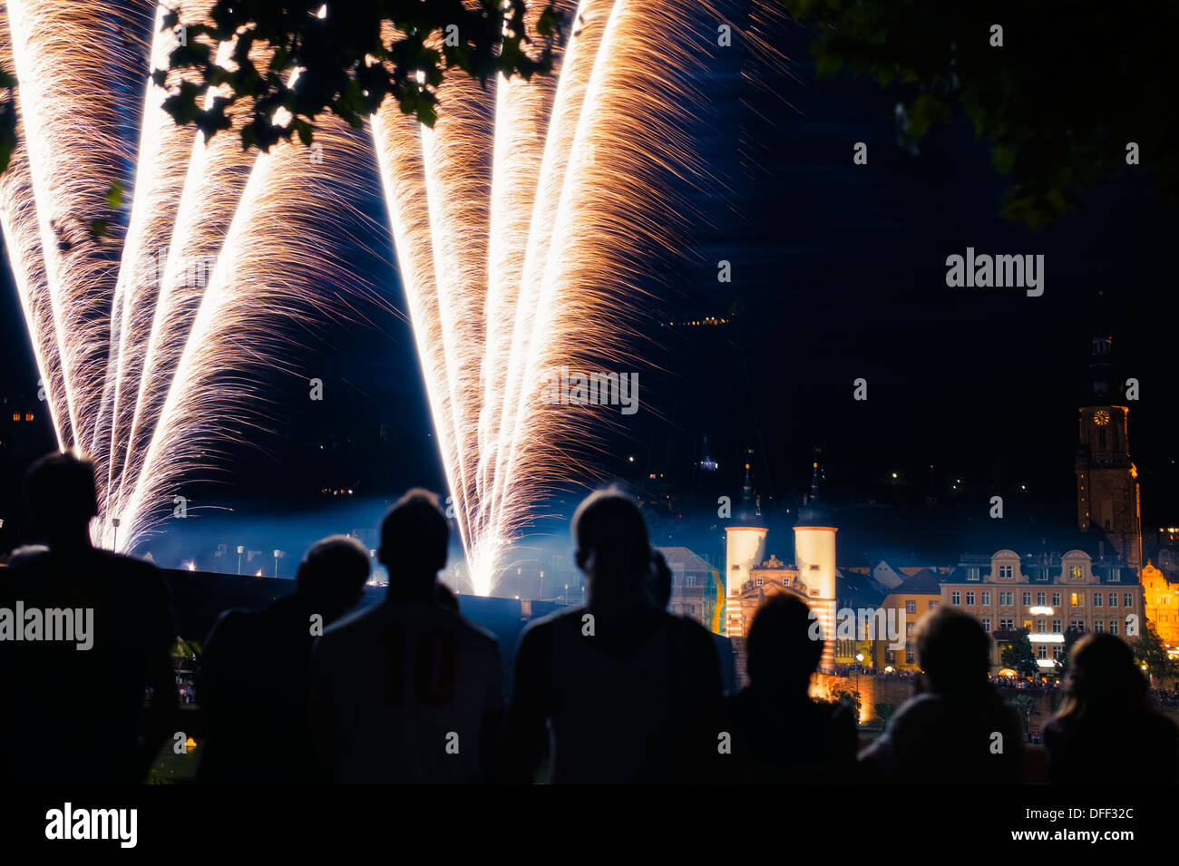 Heidelberg Castle illuminations and festival Heidelberg Baden ...