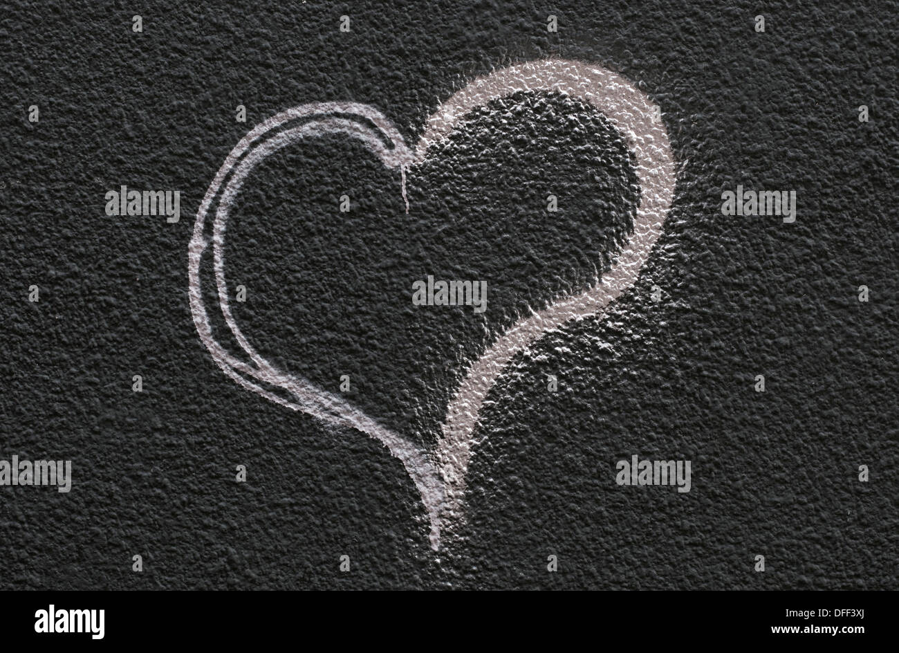 Black painted paint hi-res stock photography and images - Alamy
