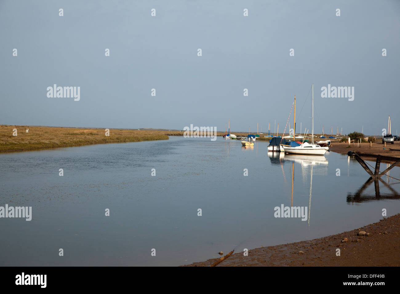 Inlet at Blakeney Norfolk Stock Photo - Alamy