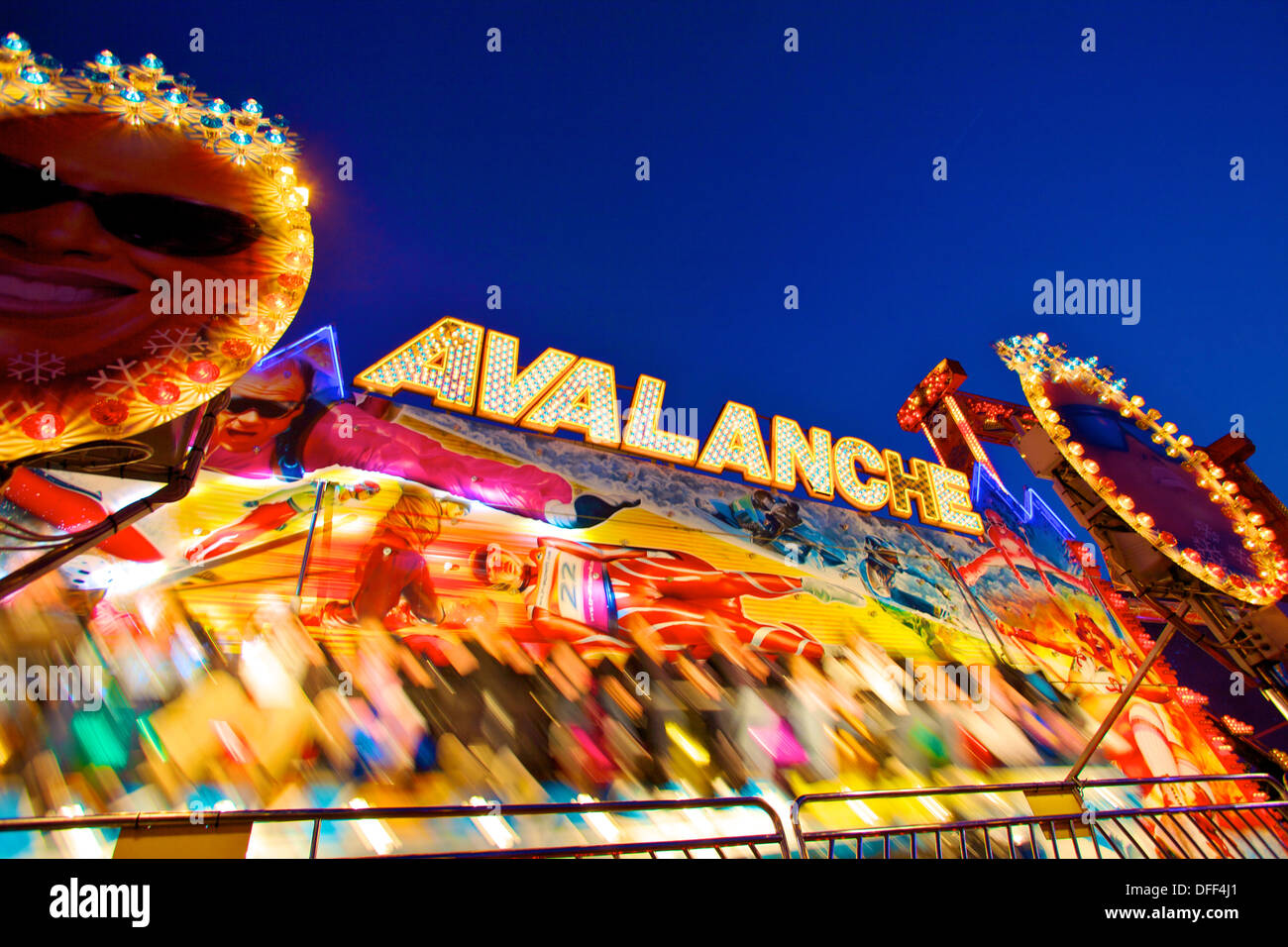 Goose Fair, Nottingham, England Stock Photo - Alamy