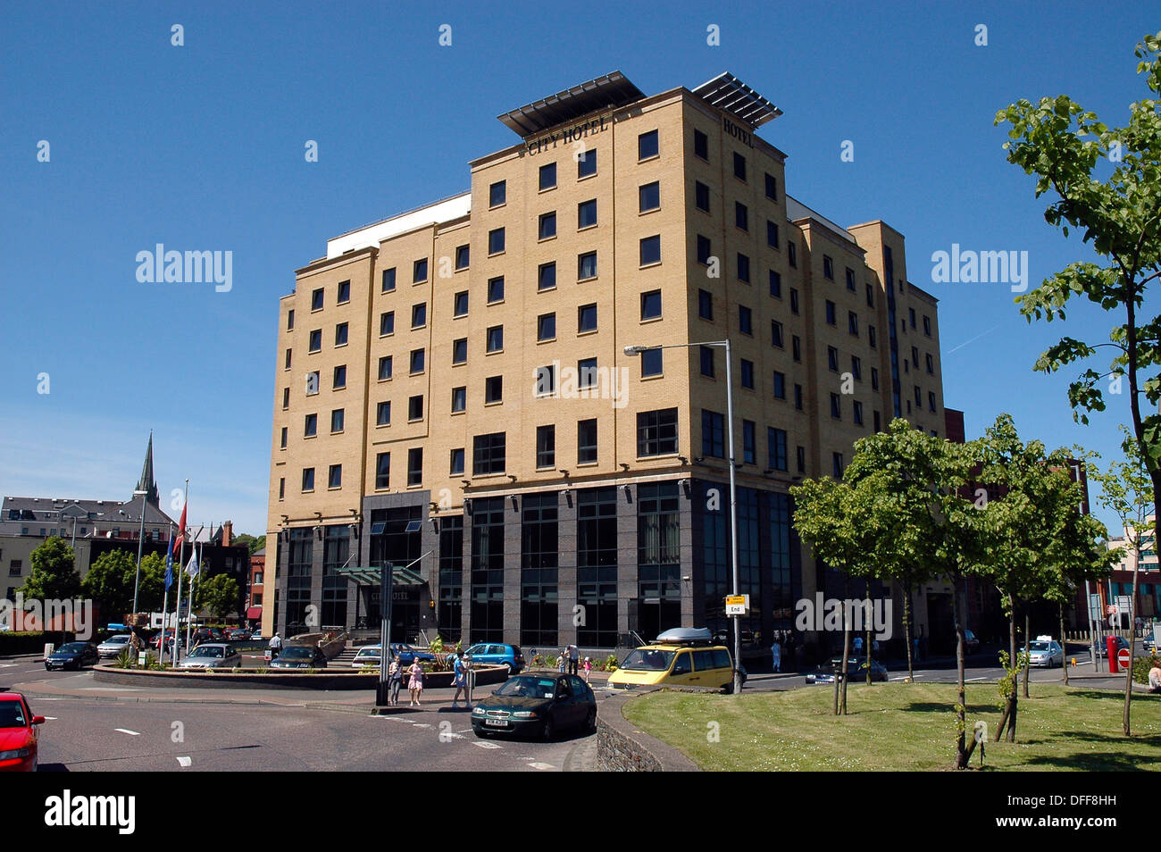 The City Hotel on Queens Quay, Derry, Londonderry, Northern Ireland,UK ...