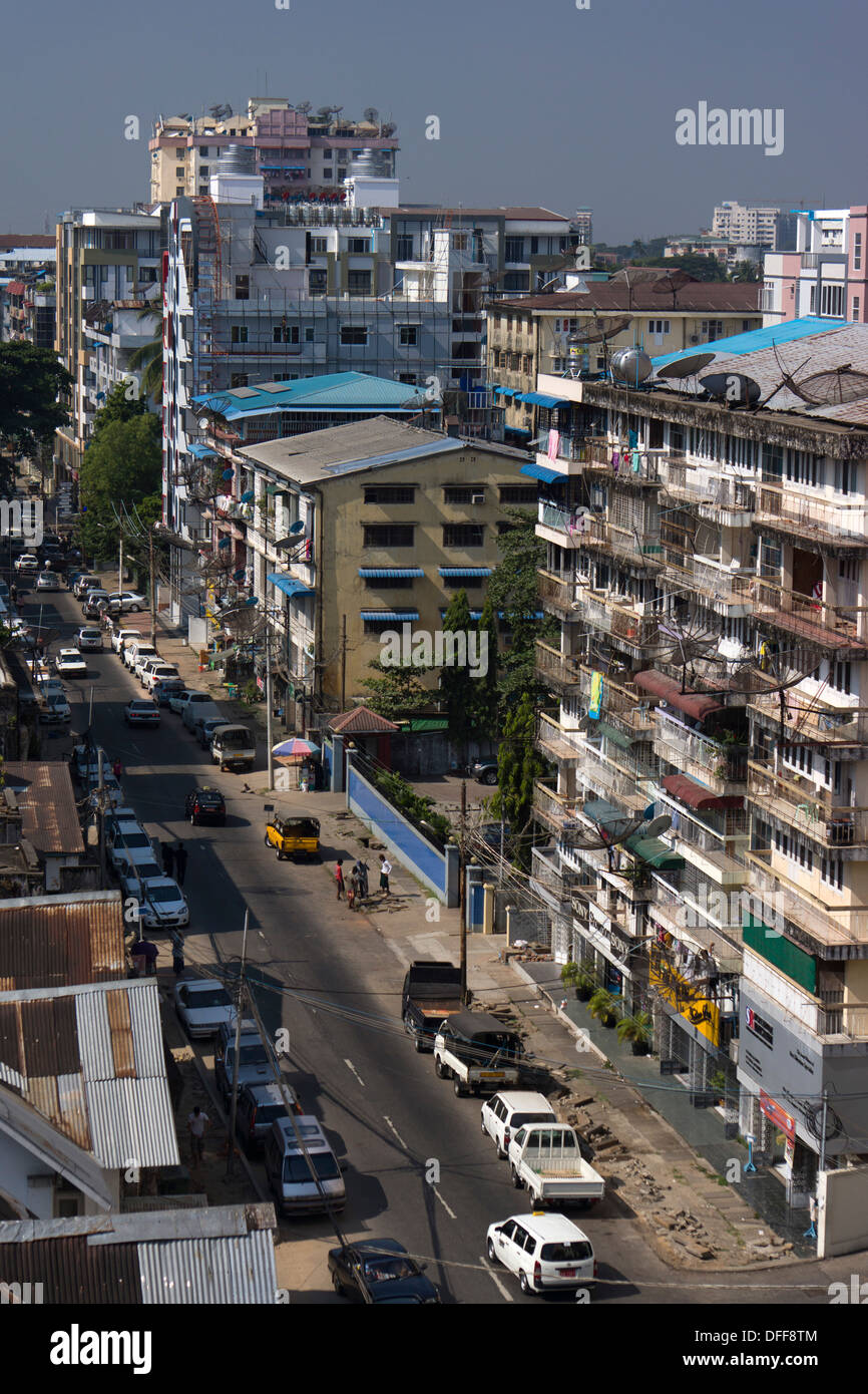 Yangon city hi-res stock photography and images - Alamy
