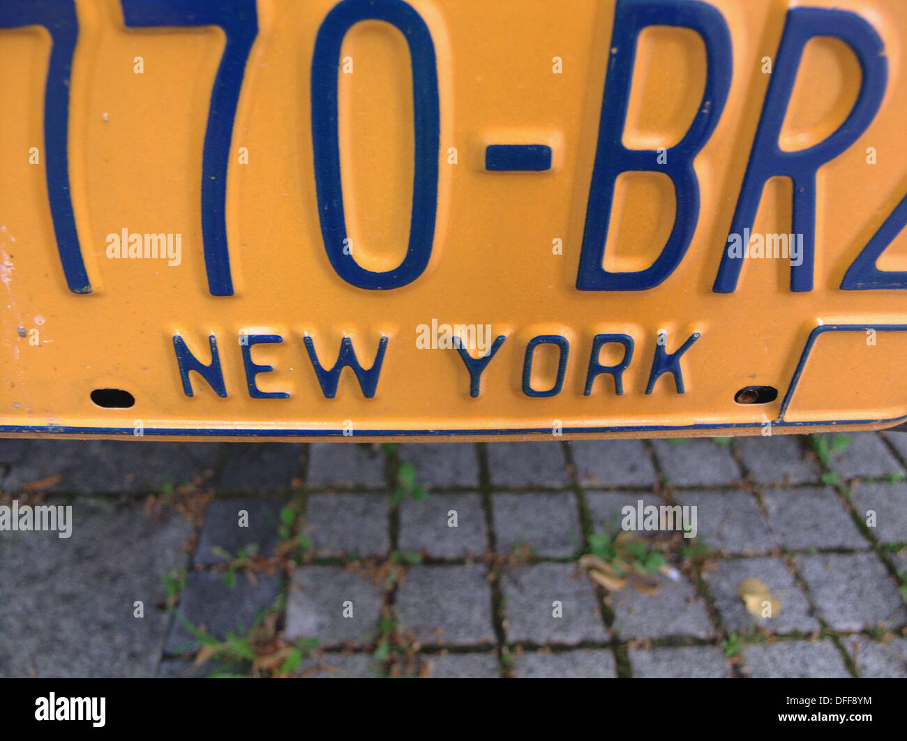 New york license plate usa hi-res stock photography and images - Alamy