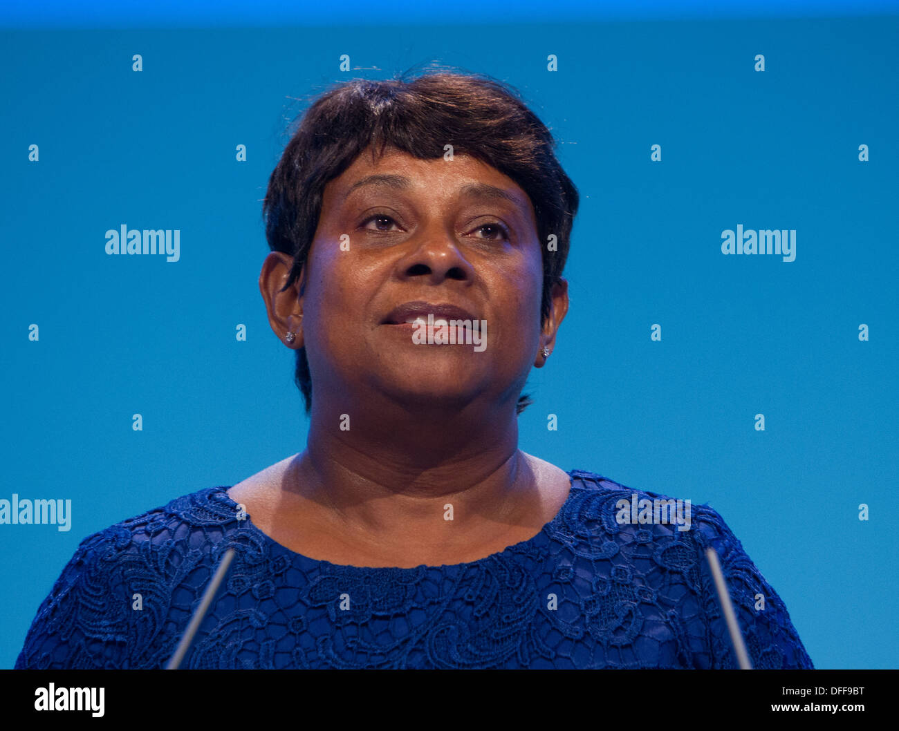 Doreen Lawrence-Baroness Lawrence of Clarendon addresses the Labour ...