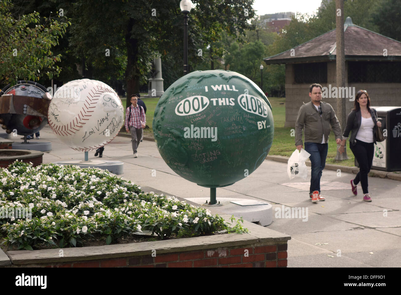 Boston commons baseball hi-res stock photography and images - Alamy