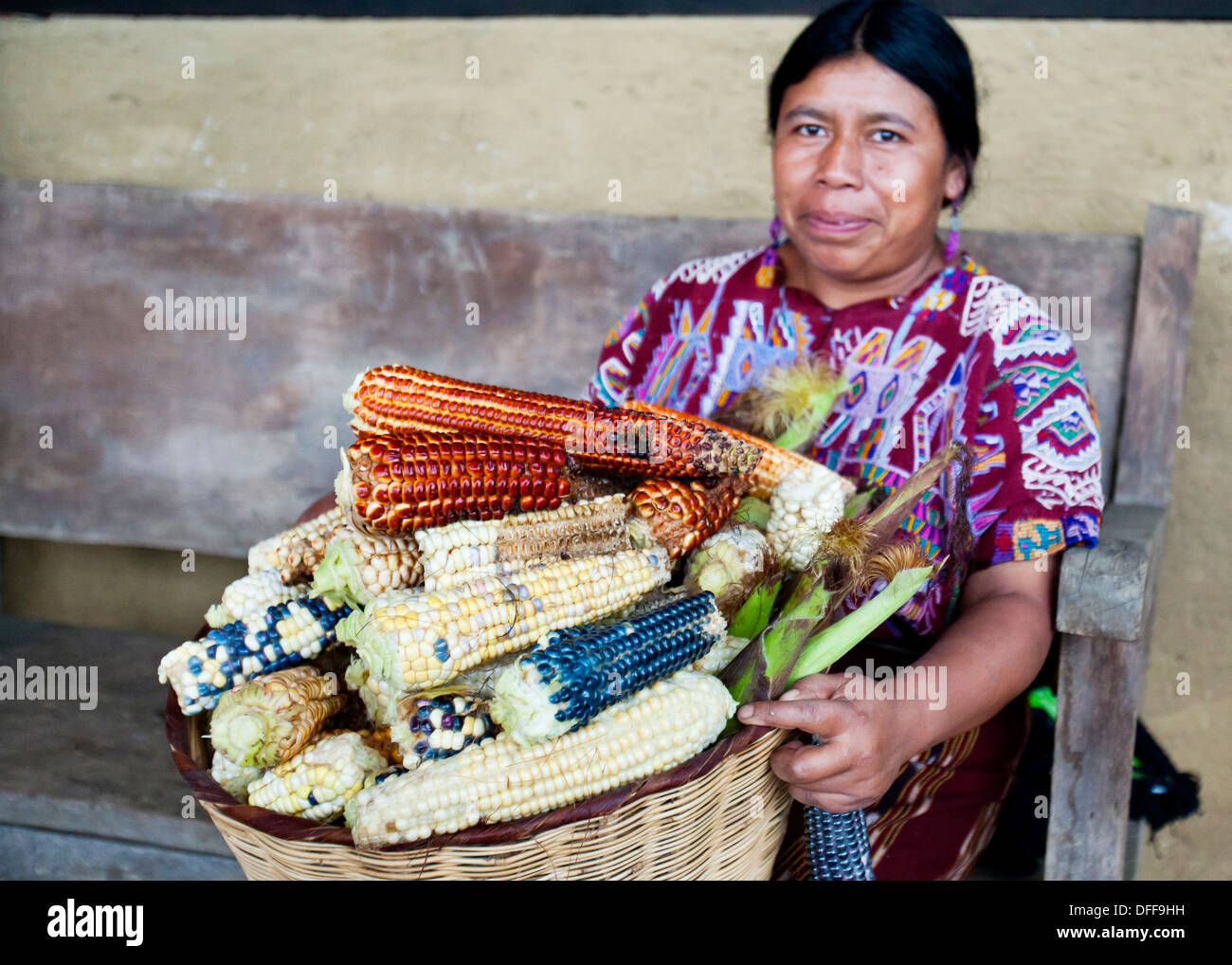 Indian Corn Basket Stock Photos & Indian Corn Basket Stock Images - Alamy
