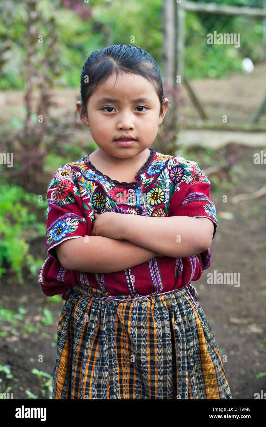 Maya girl looking into camera hi-res stock photography and images - Alamy