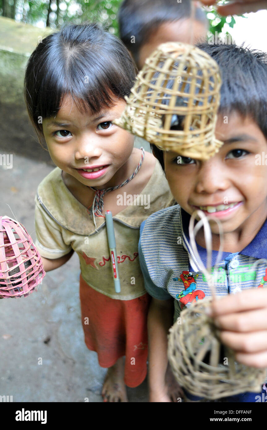 Laos children hi-res stock photography and images - Alamy