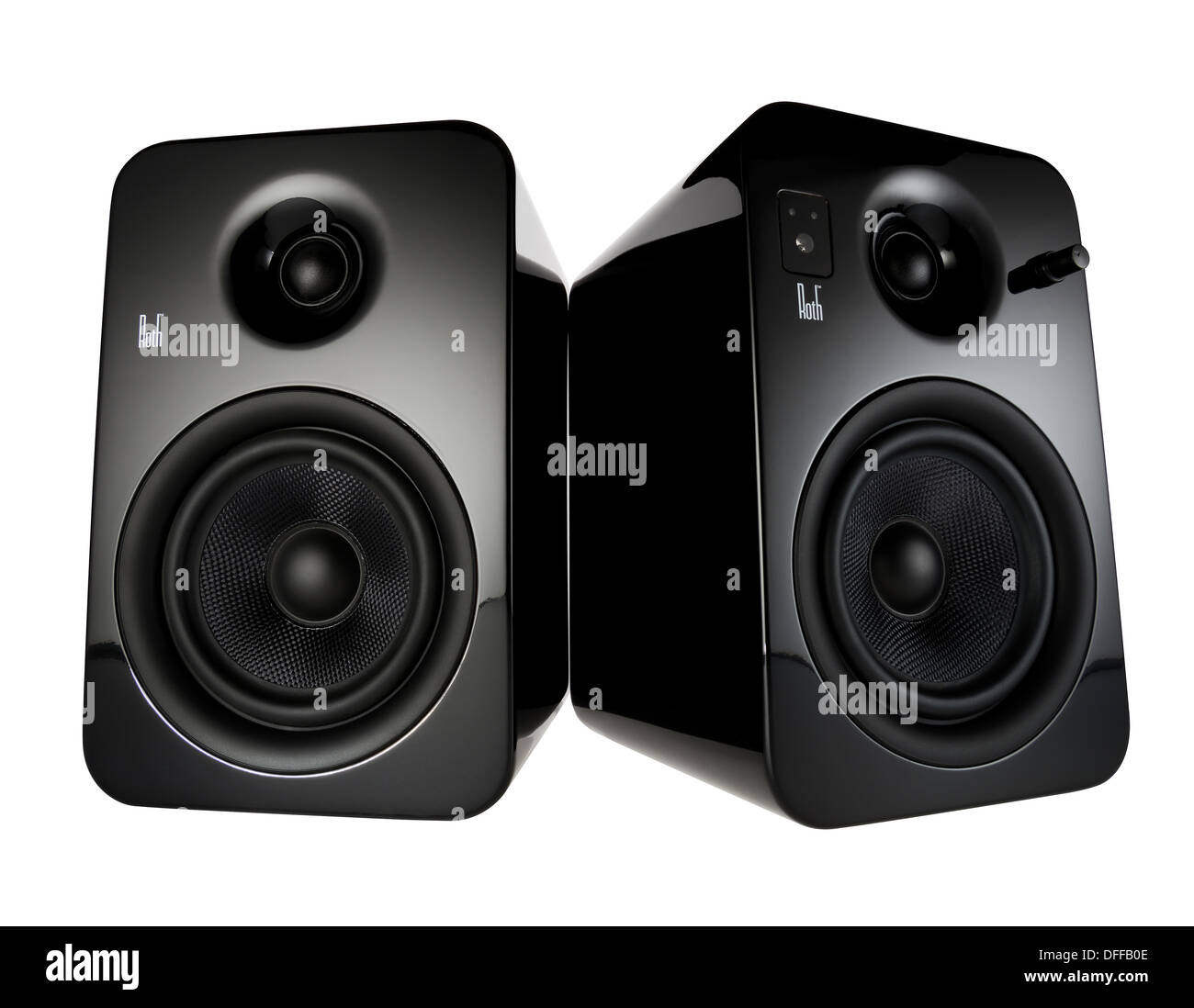 Black speaker Cut Out Stock Images & Pictures - Alamy