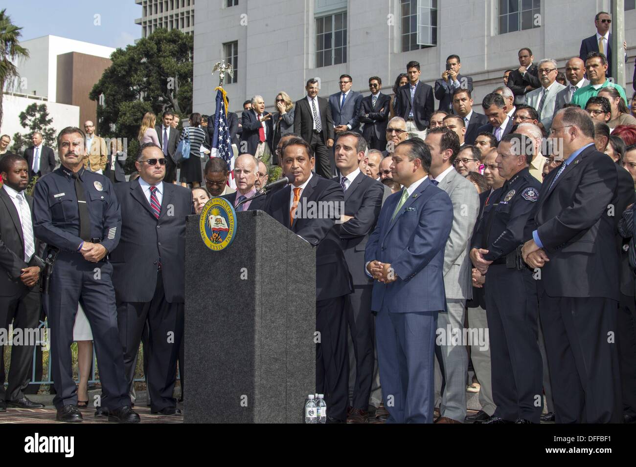 Los Angeles, California, USA. 3rd Oct, 2013. Los Angeles City ...