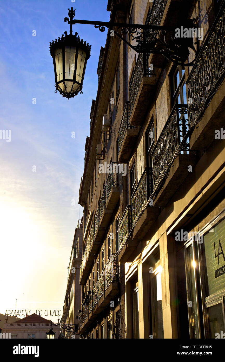 Chiado District, Lisbon, Portugal, South West Europe Stock Photo - Alamy