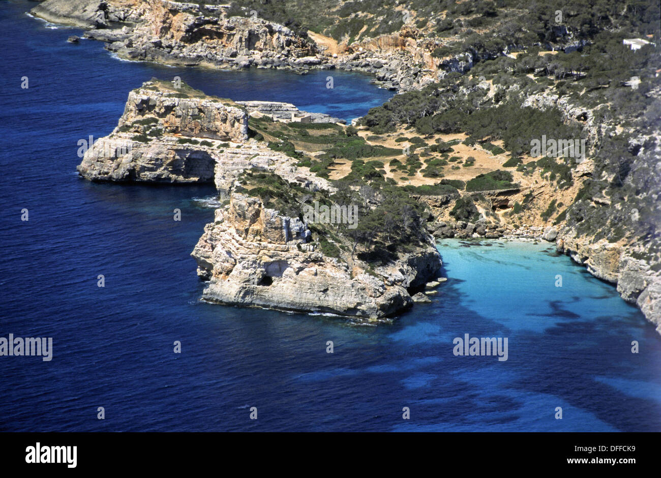 Cala S´Amonia and Calo des Moro Santany Majorca, Balearic Islands Spain ...