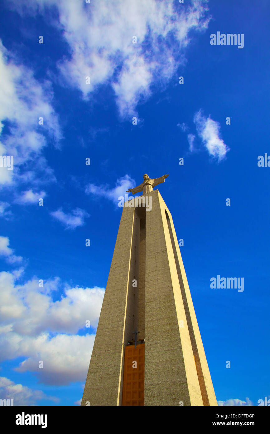Statue of Christ, Cristo Rei, Lisbon, Portugal, South West Europe Stock ...