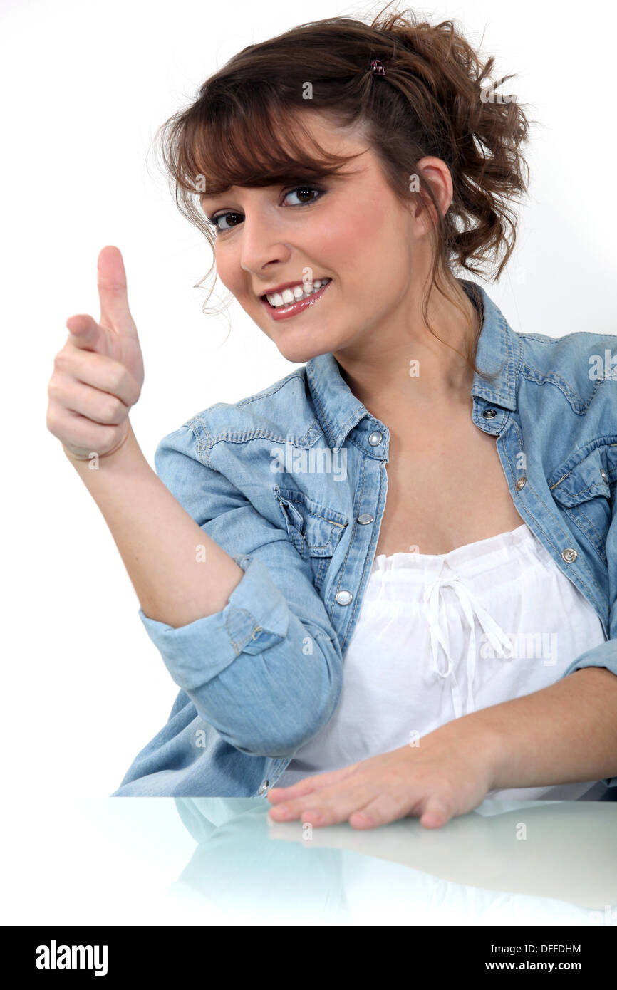 Hand giving a gun hi-res stock photography and images - Alamy