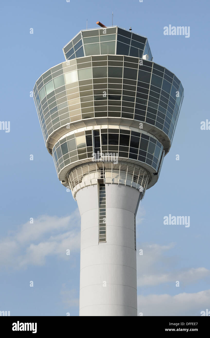 Munich airport control tower hi-res stock photography and images - Alamy