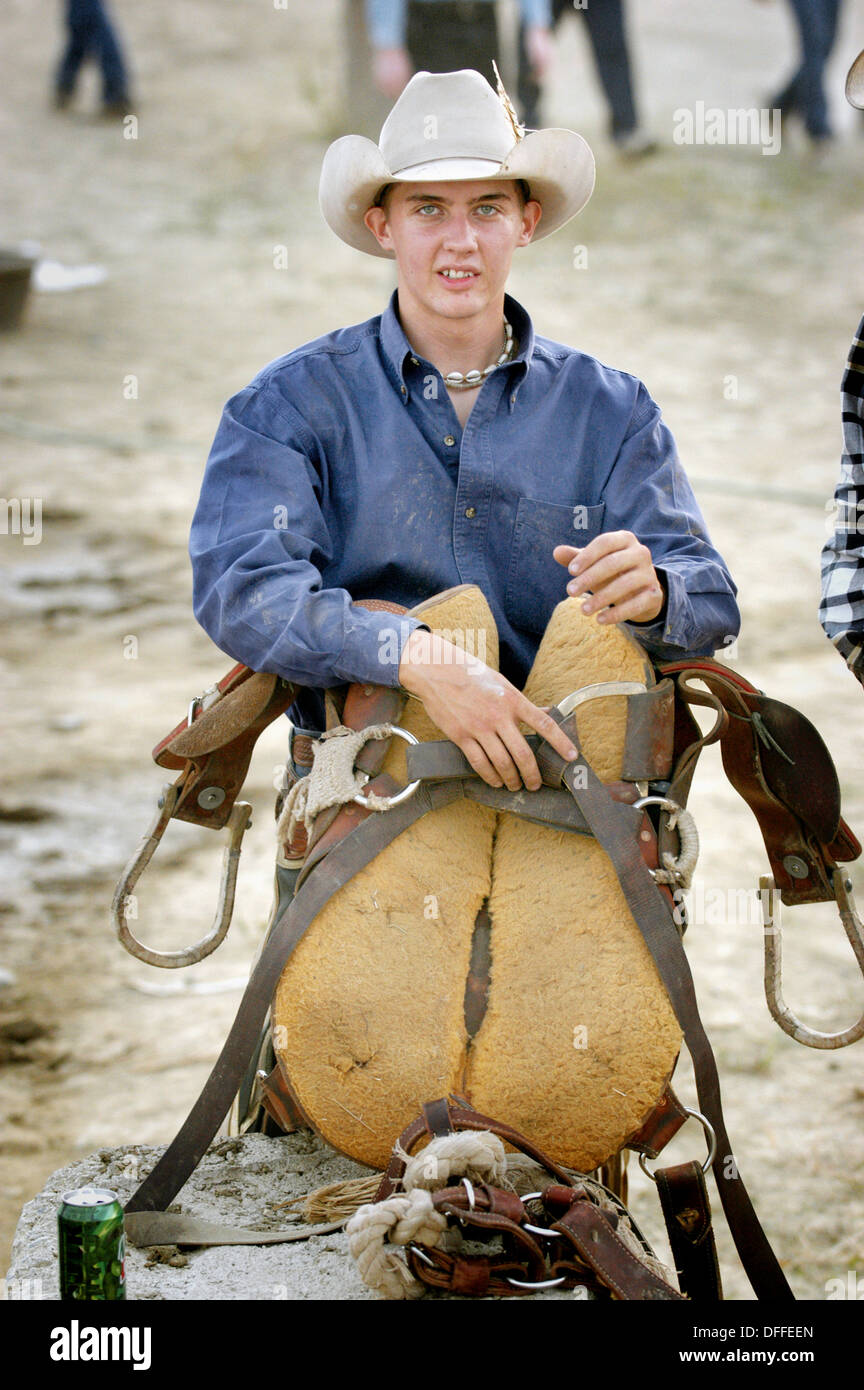 Rodéo équitation hi-res stock photography and images - Alamy