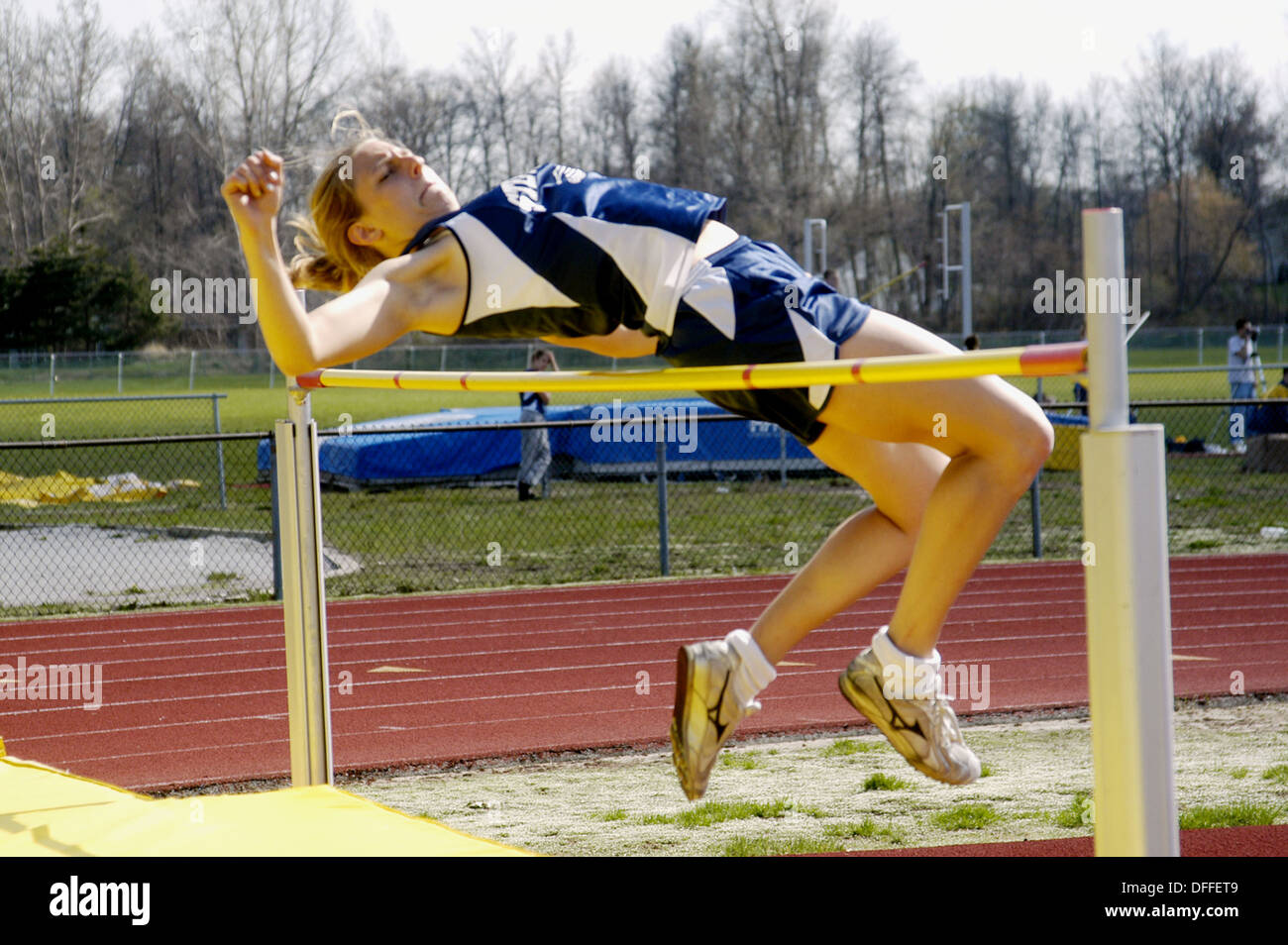 High jump athletics preparation hi-res stock photography and images - Alamy