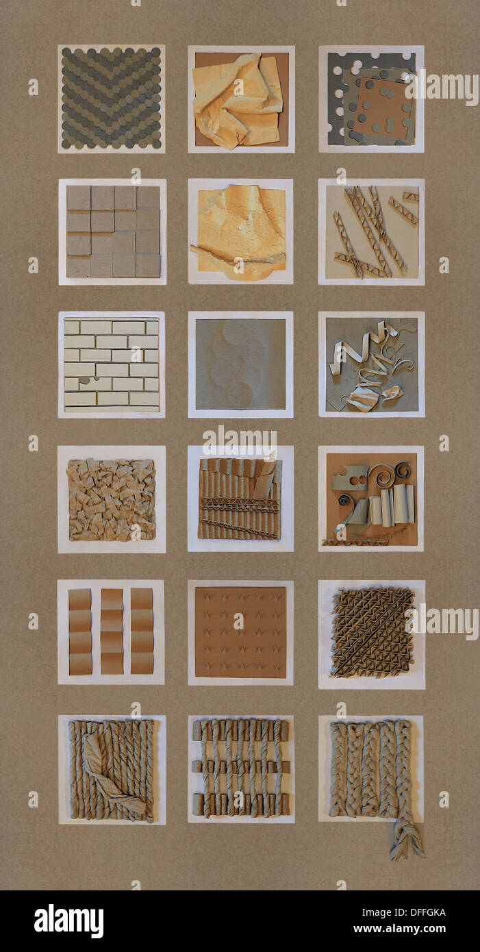 Design Elements Set with Amazing Texture and Details. Crushed Paper ...