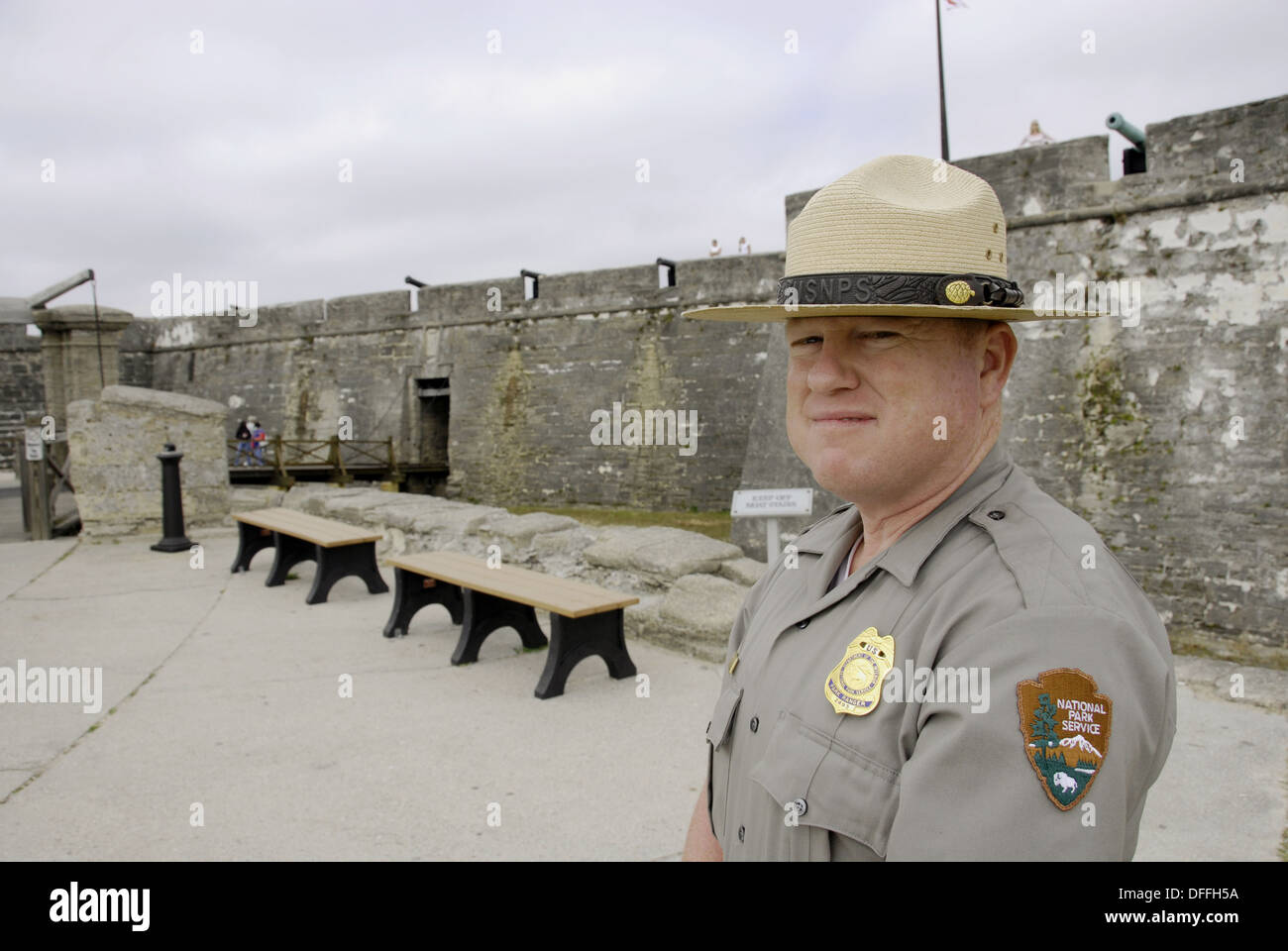 National park service ranger fort hi-res stock photography and images ...