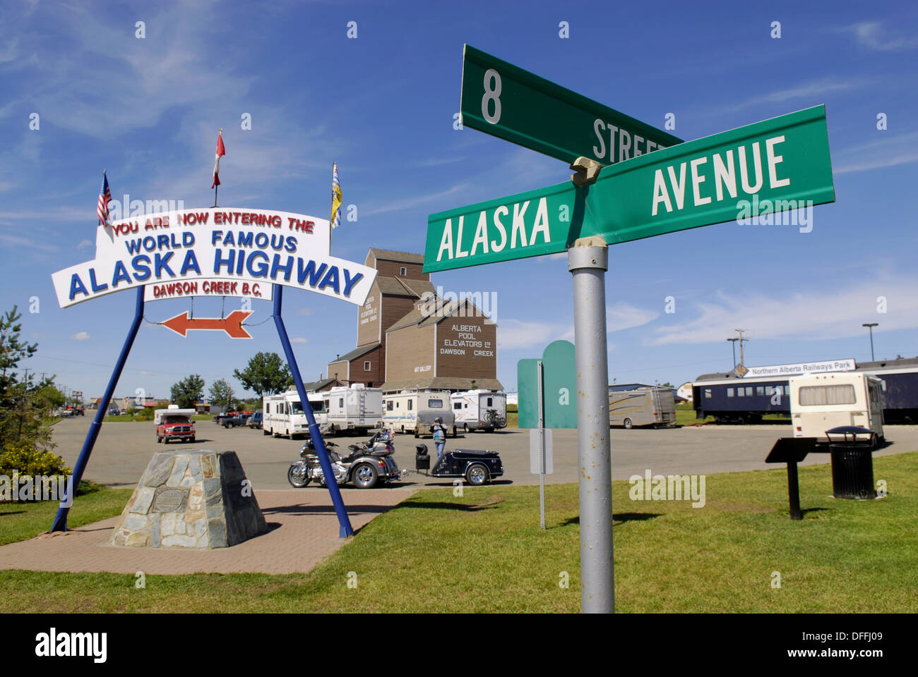 Dawson City Sign High Resolution Stock Photography and Images - Alamy