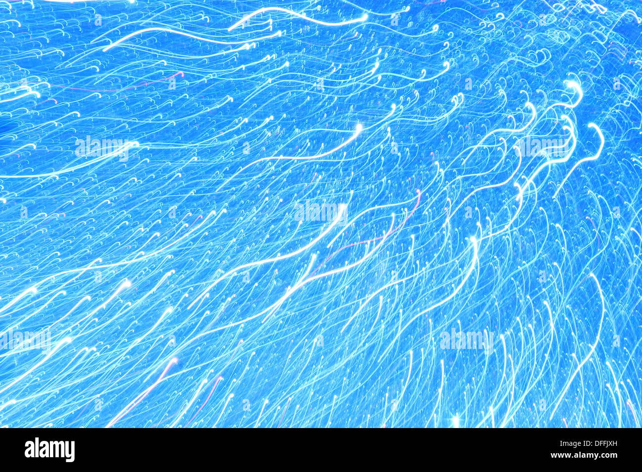 Blue Wonder - Light Abstract and Shine of Beauty Stock Photo - Alamy