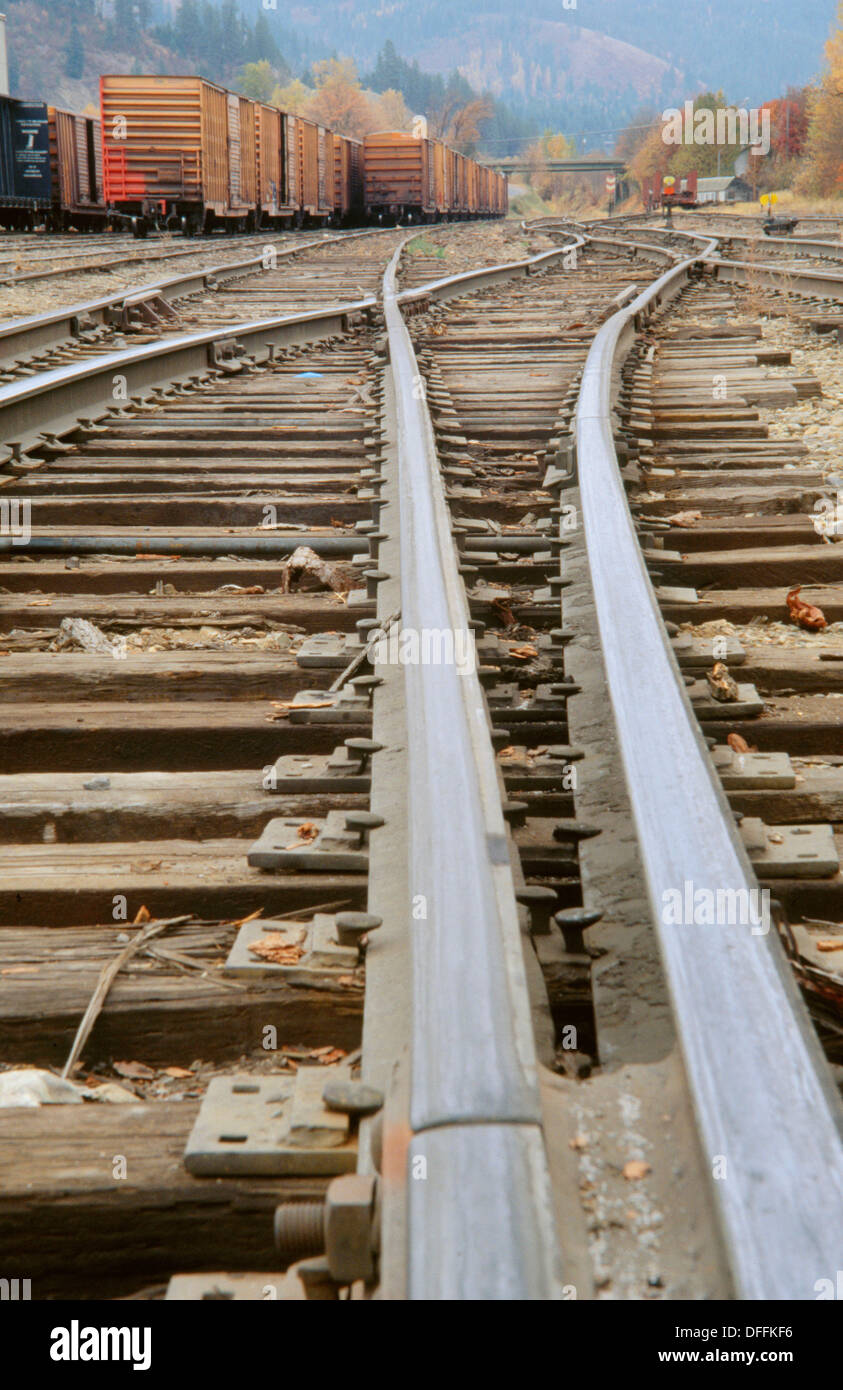 Railway yard usa hi-res stock photography and images - Alamy