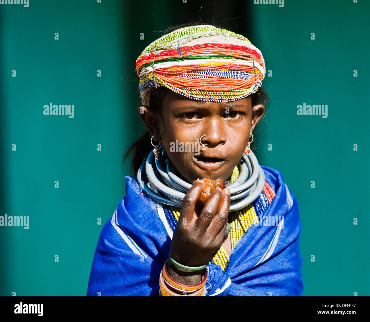 Portrait of bonda woman hi-res stock photography and images - Alamy