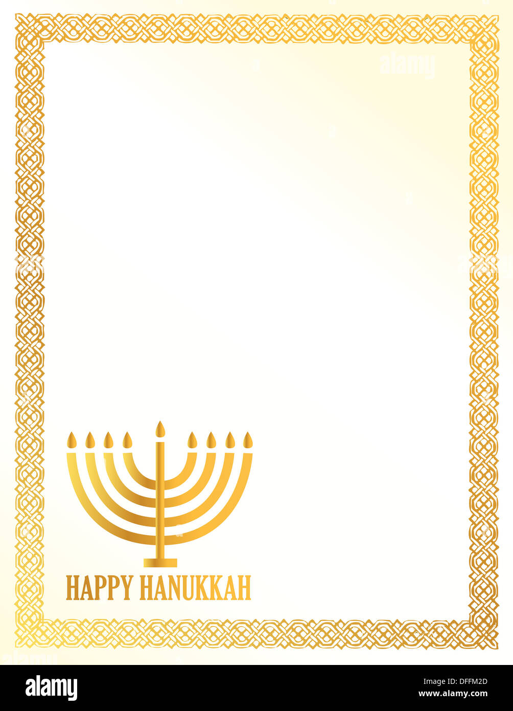 Hanukkah Border