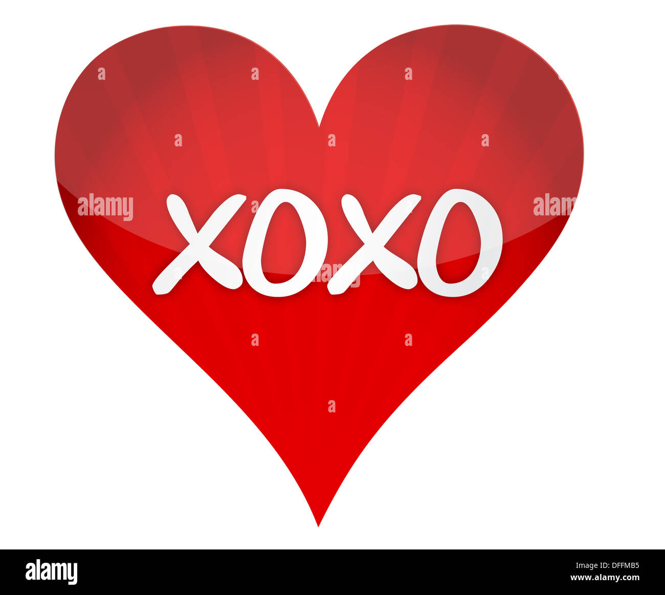Xoxo art pattern hi-res stock photography and images - Alamy
