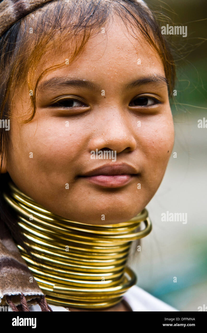 Long Neck Women High Resolution Stock Photography and Images - Alamy
