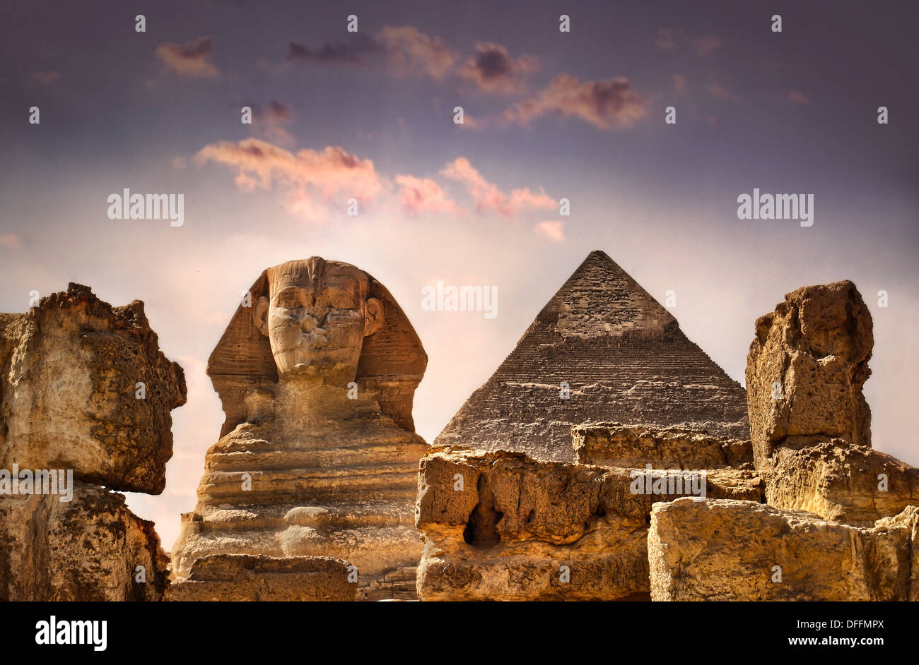 The Sphinx in Egypt Stock Photo - Alamy