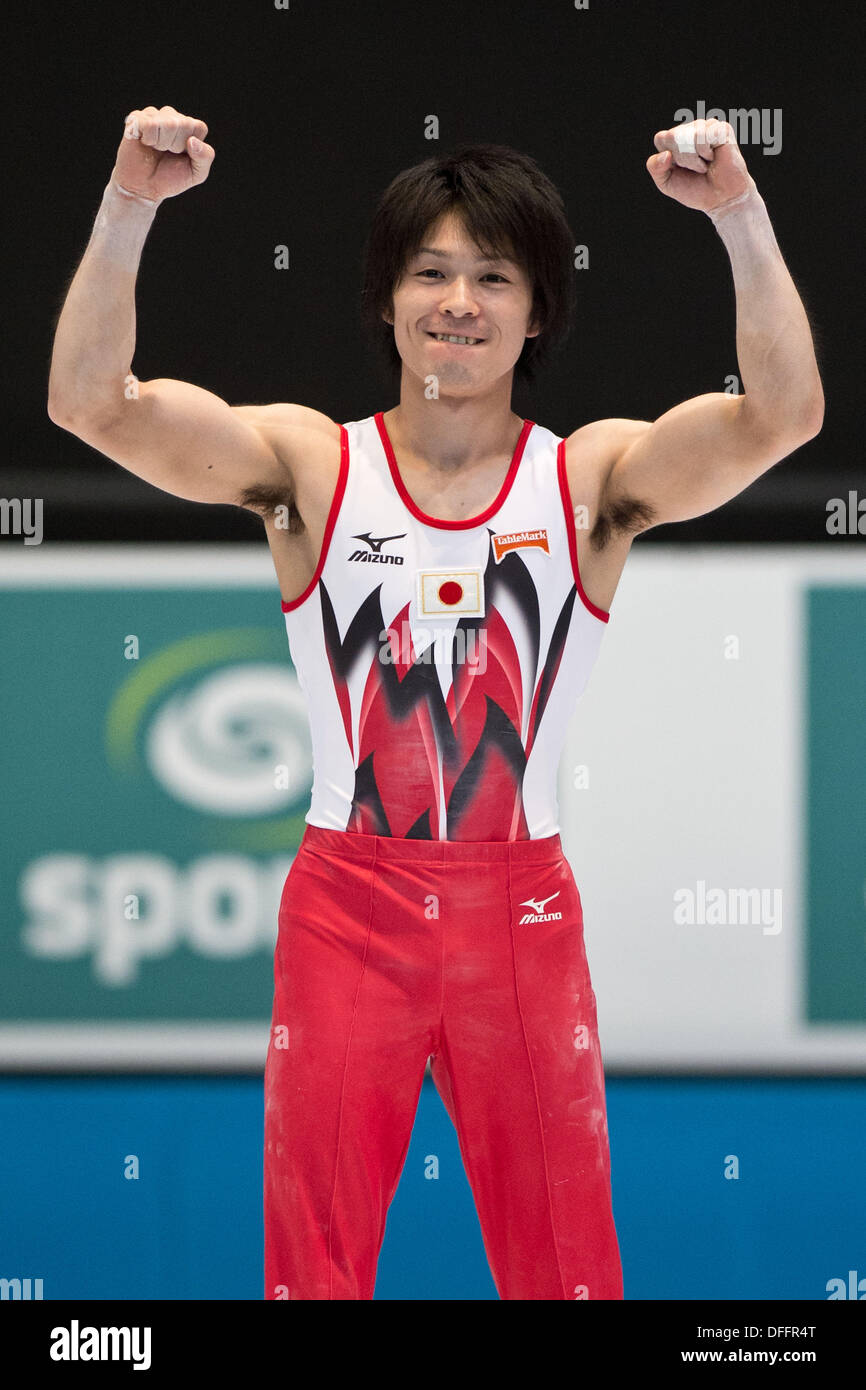 Gold medal winner kohei uchimura hi-res stock photography and images ...