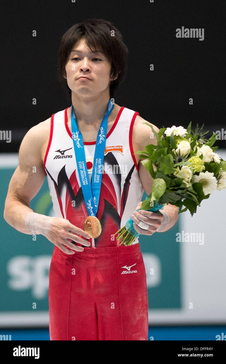 Gold medal winner kohei uchimura hi-res stock photography and images ...