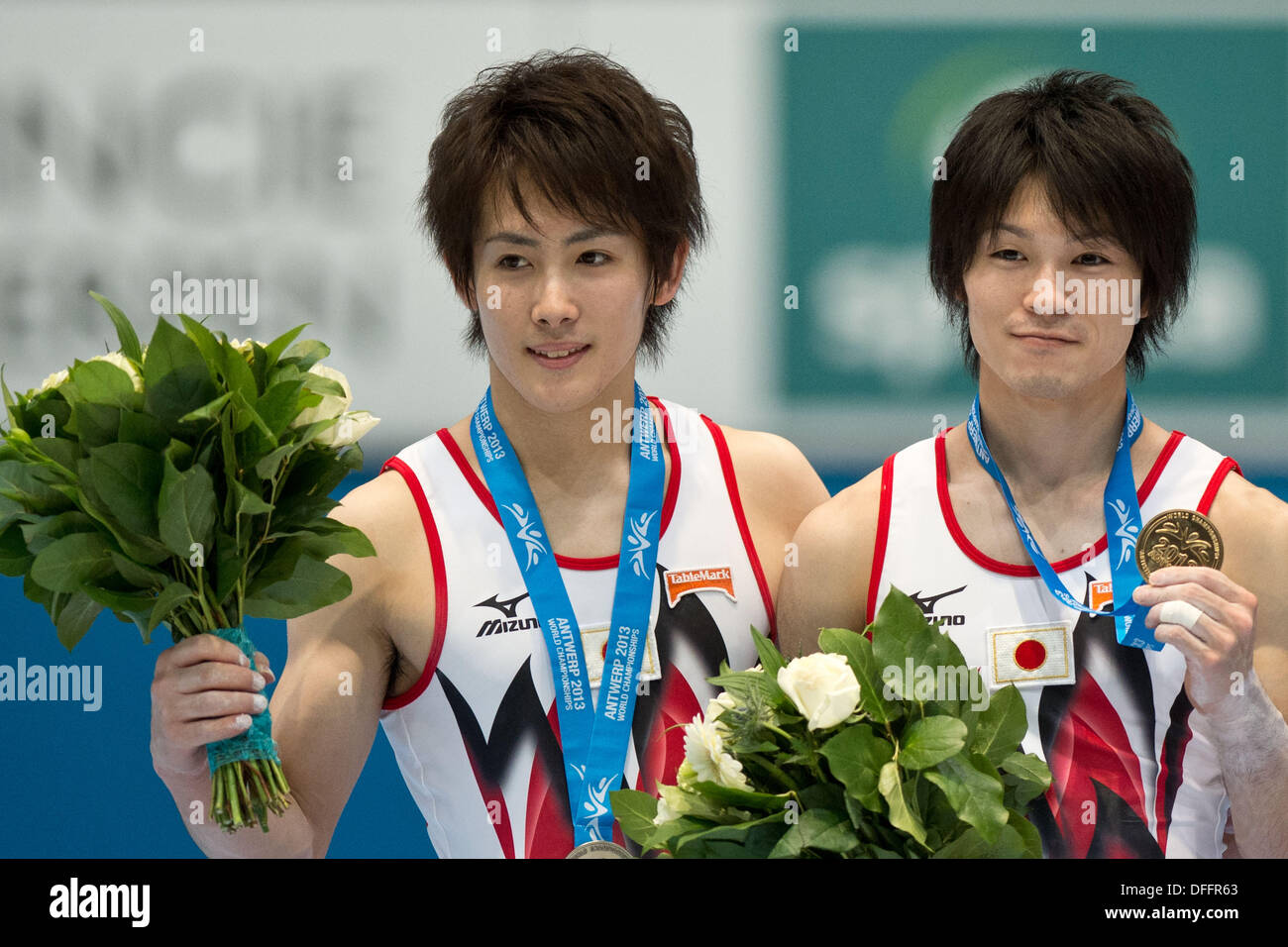 Gold medal winner kohei uchimura hi-res stock photography and images ...