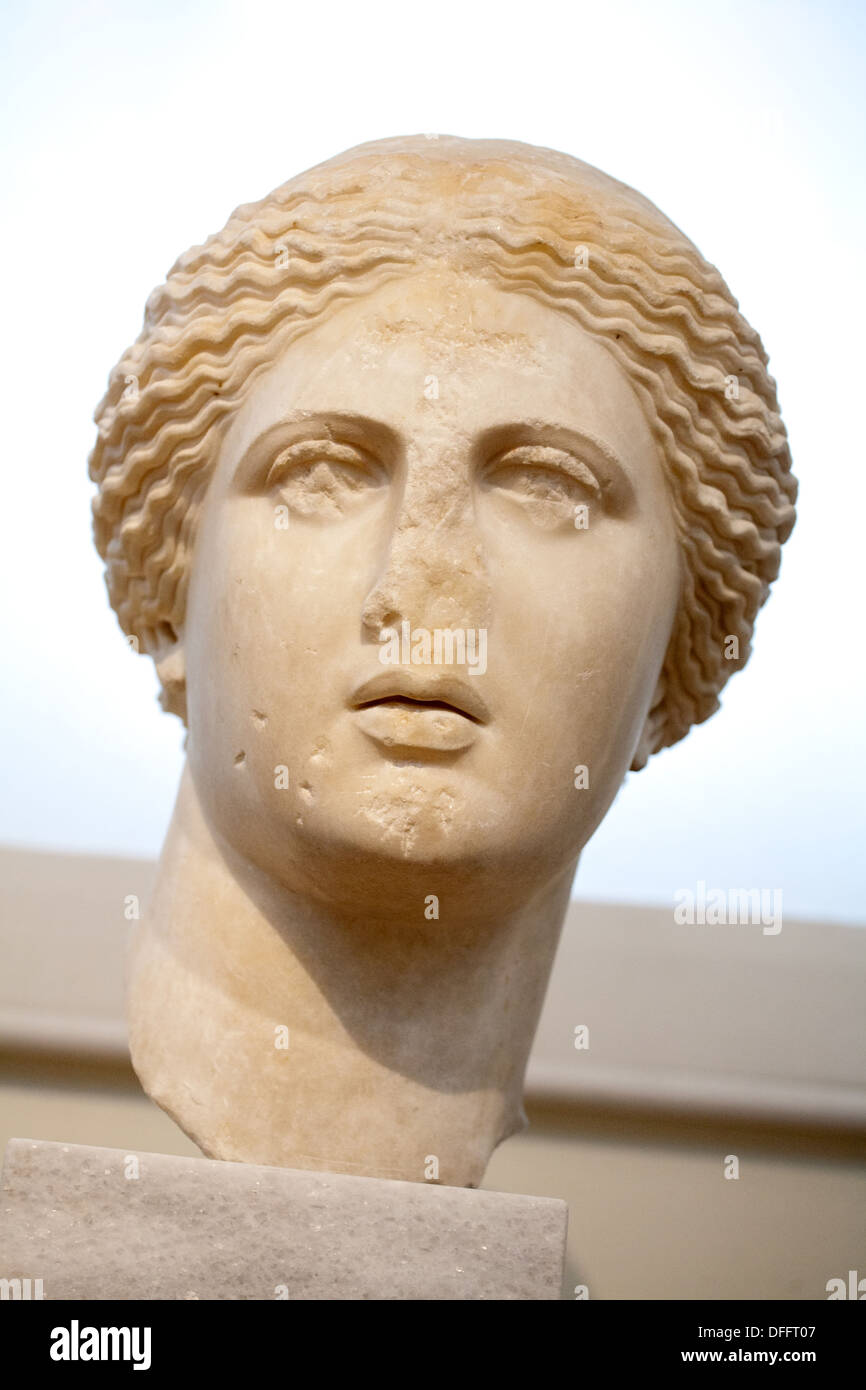 Aphrodite Greek Goddess Statue Head