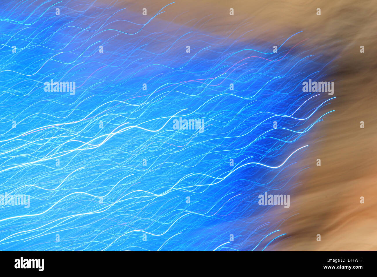 Blue Wonder - Light Abstract and Shine of Beauty Stock Photo - Alamy