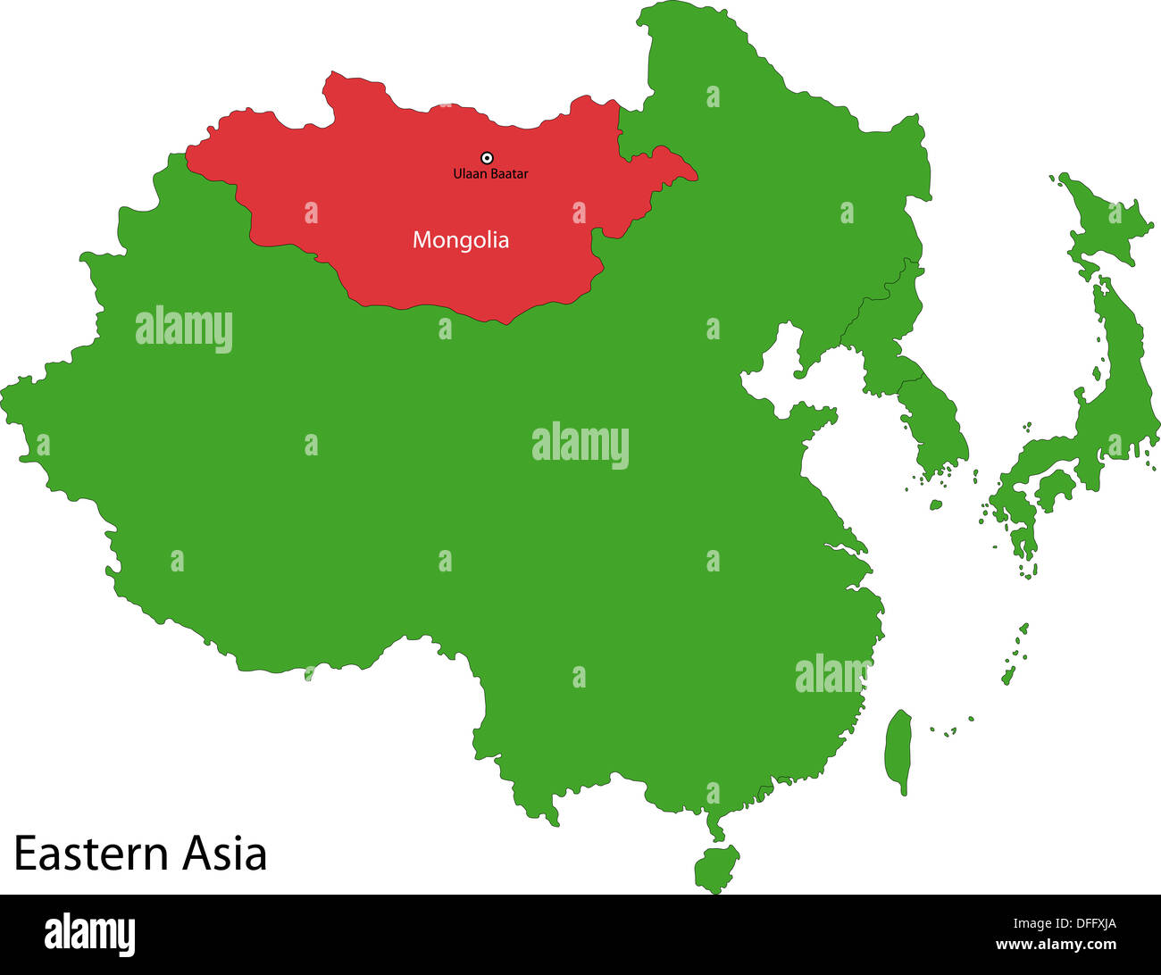 Mongolian border hi-res stock photography and images - Alamy
