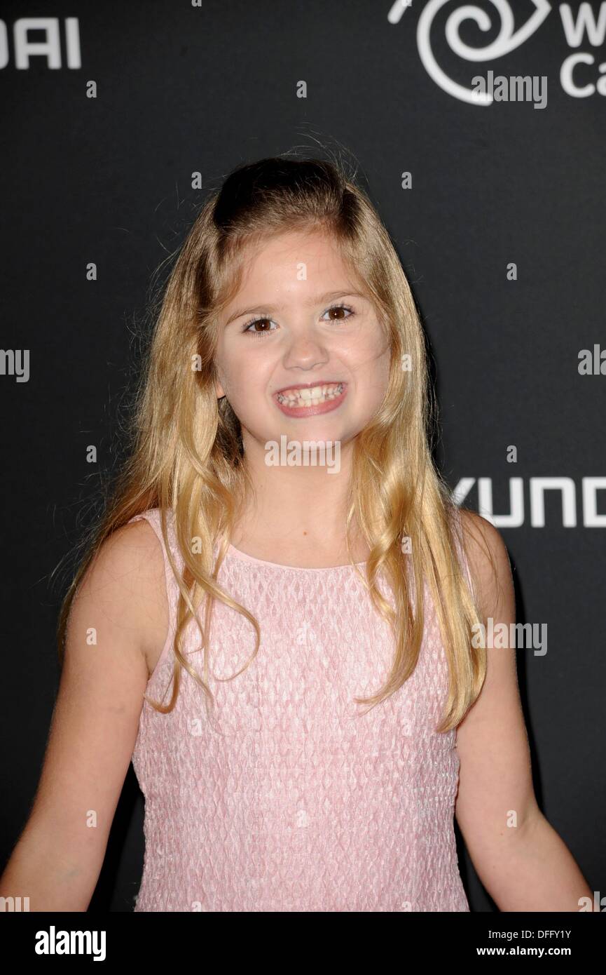 Los Angeles, CA. 3rd Oct, 2013. Kyla Kenedy at arrivals for The Fourth ...