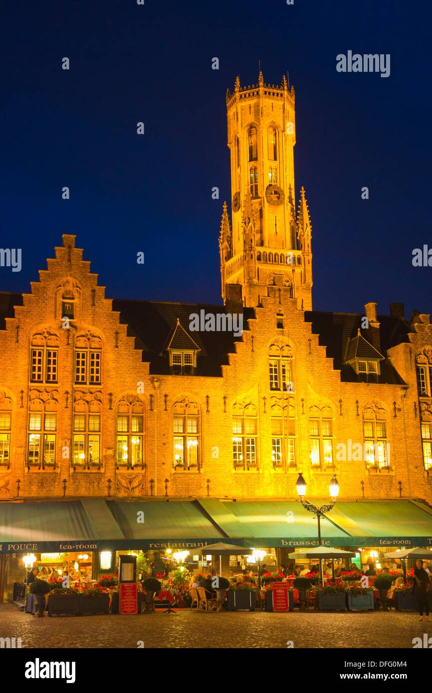 Burg Square Bruges, Brugge, Flanders,Belgium, UNESCO World Heritage ...