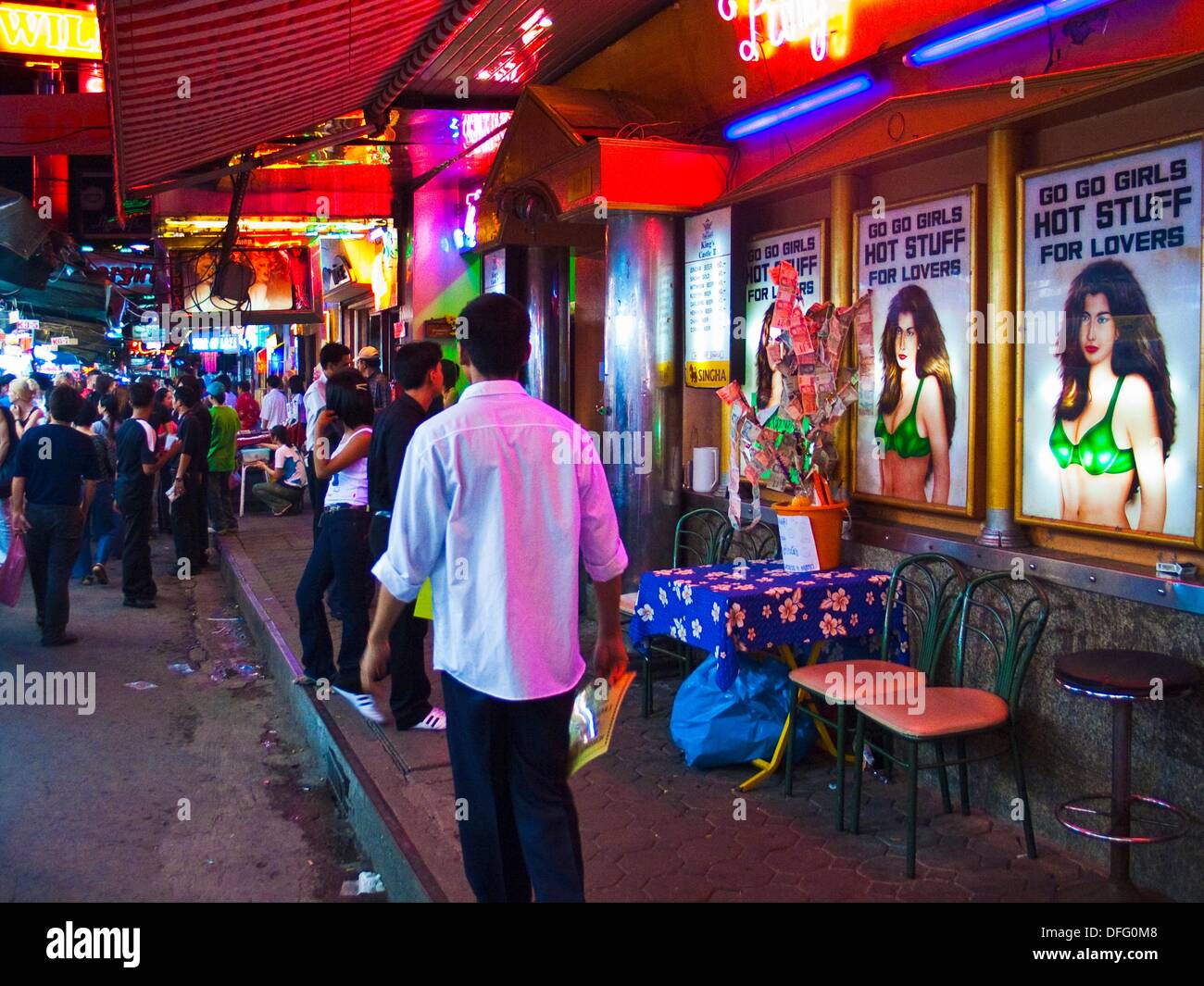 Patpong Road Bangkok Thailand