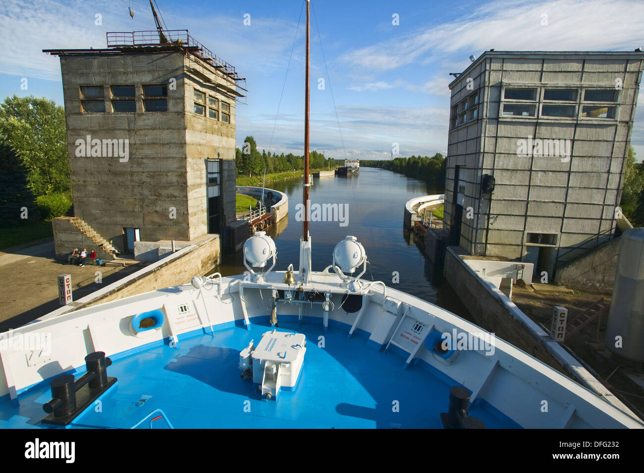 Volga baltic waterway hi-res stock photography and images - Alamy