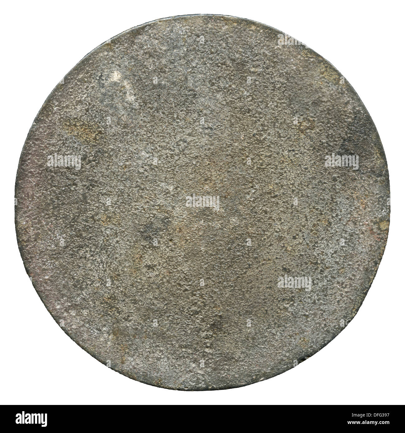 Old round metal plate texture Stock Photo - Alamy