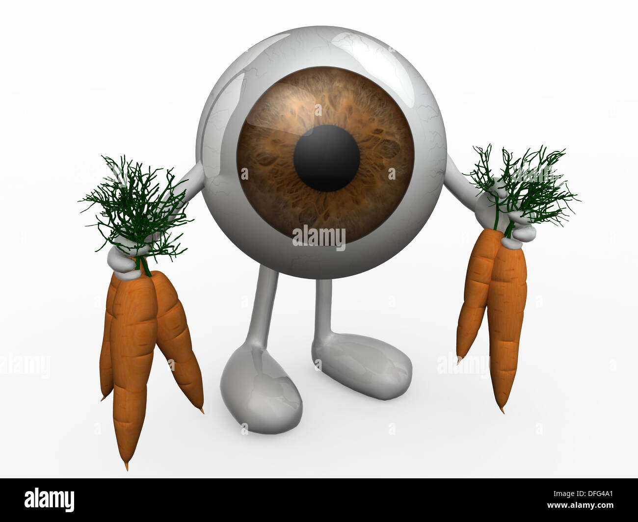 Eye ball on legs hi-res stock photography and images - Alamy