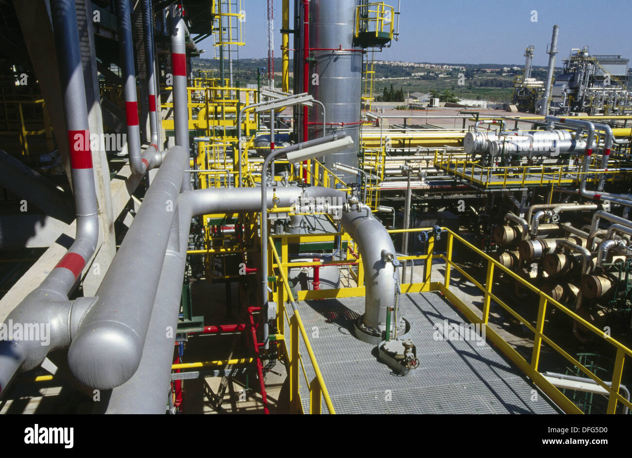 Repsol tarragona refinery hi-res stock photography and images - Alamy