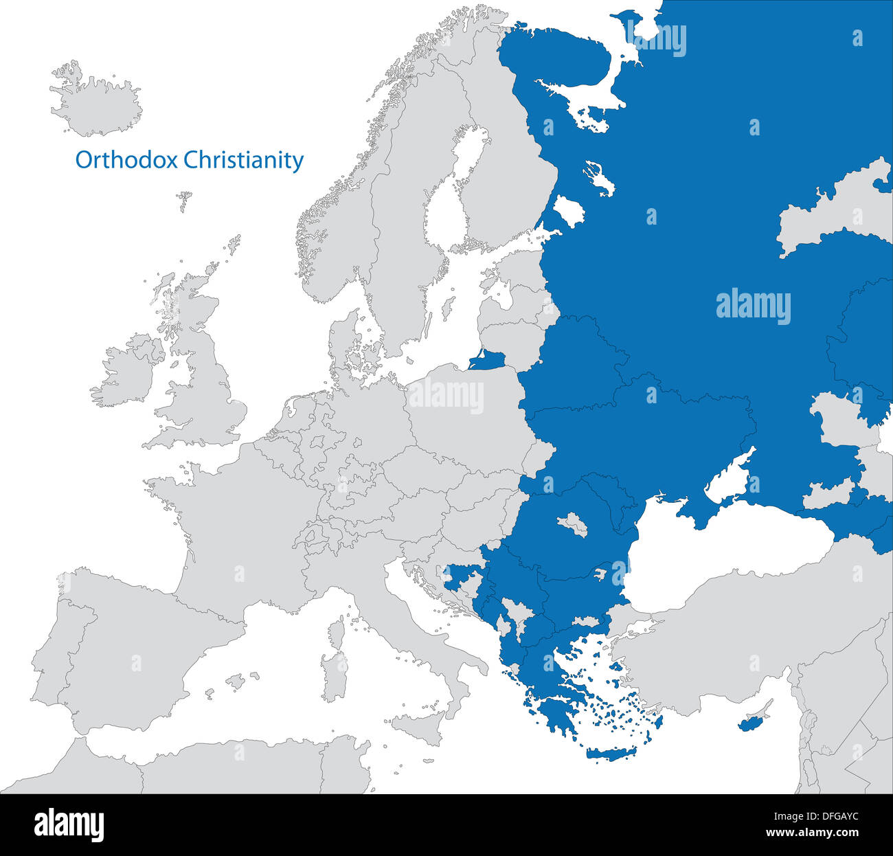 Eastern Orthodoxy in Europe Stock Photo - Alamy