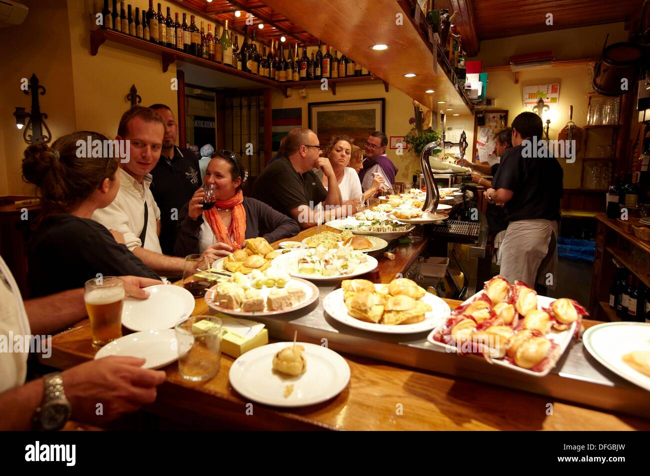 Bar tamboril san sebastian hi-res stock photography and images - Alamy